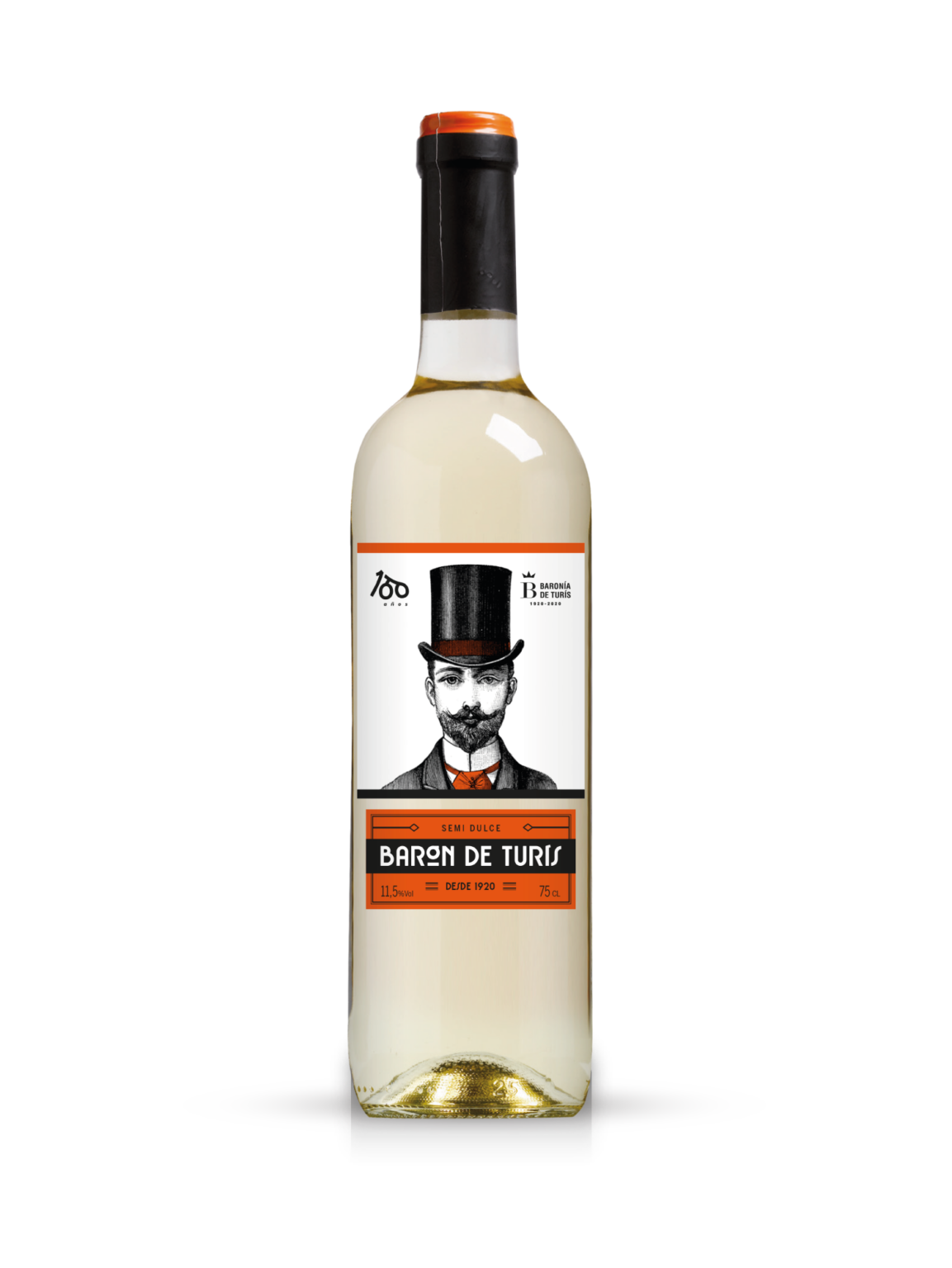 Semi sweet white wine Barón de Turís Semi Dulce • Baronía de Turís